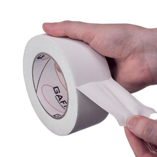 Professional White Gaffer Tape - 2" x 30 Yds | Gaffer Power