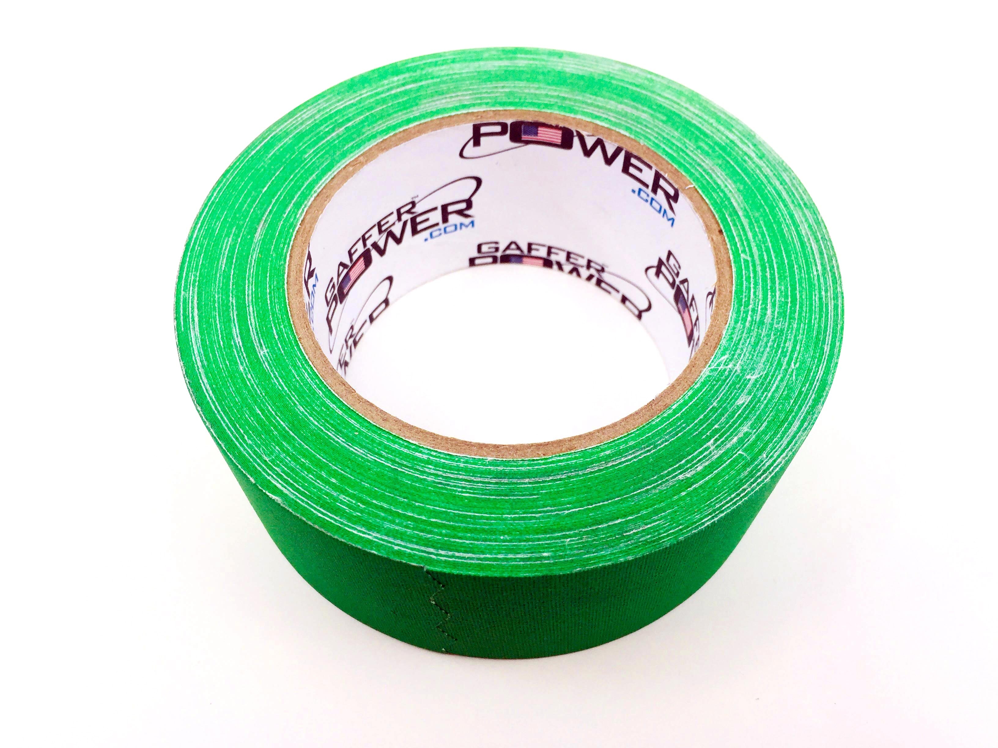 Gaffer Tape, 2 In x 30 Yds - Chroma Green – Gaffer Power