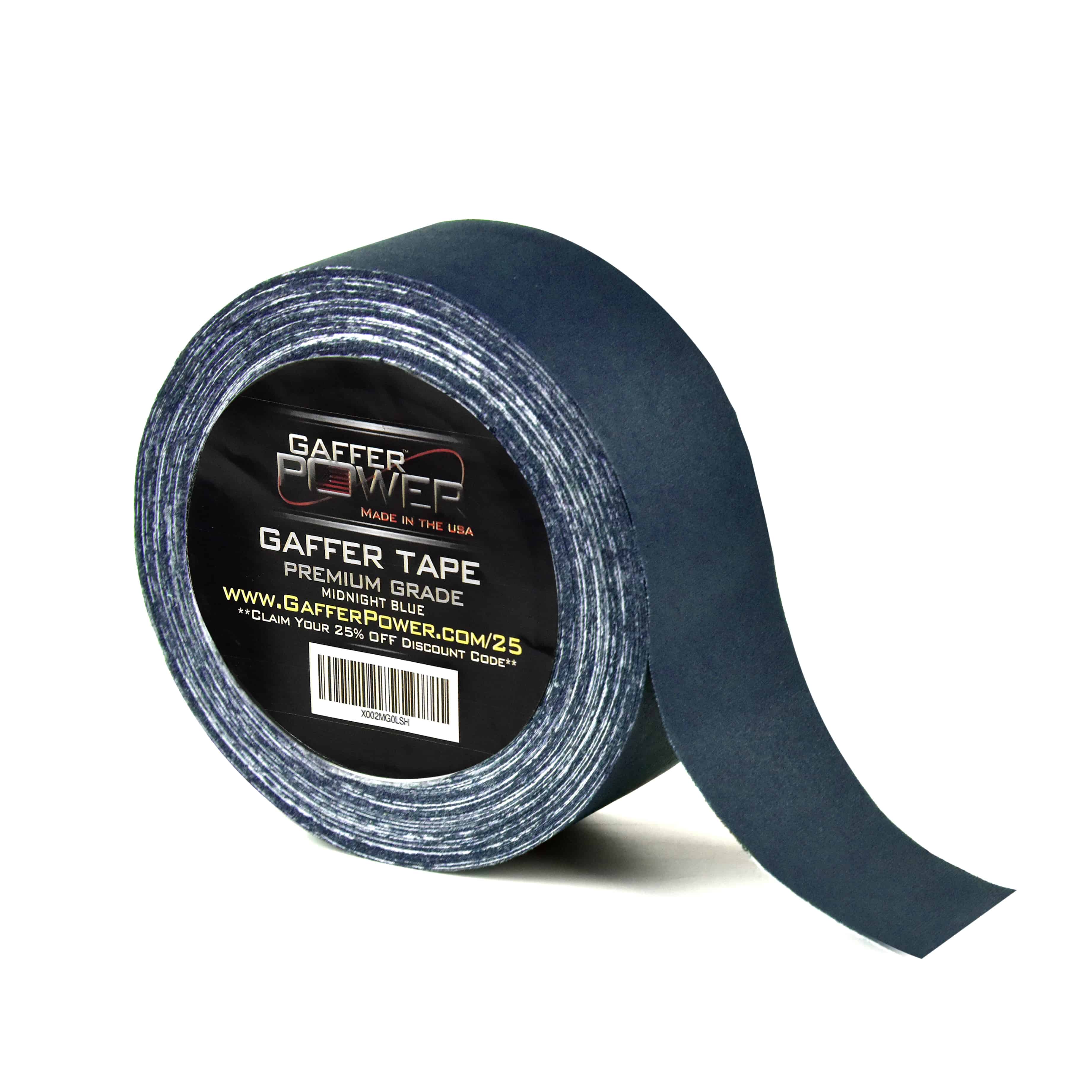 Gaffer Tape - 2 In x 30 Yard Midnight Blue – Gaffer Power