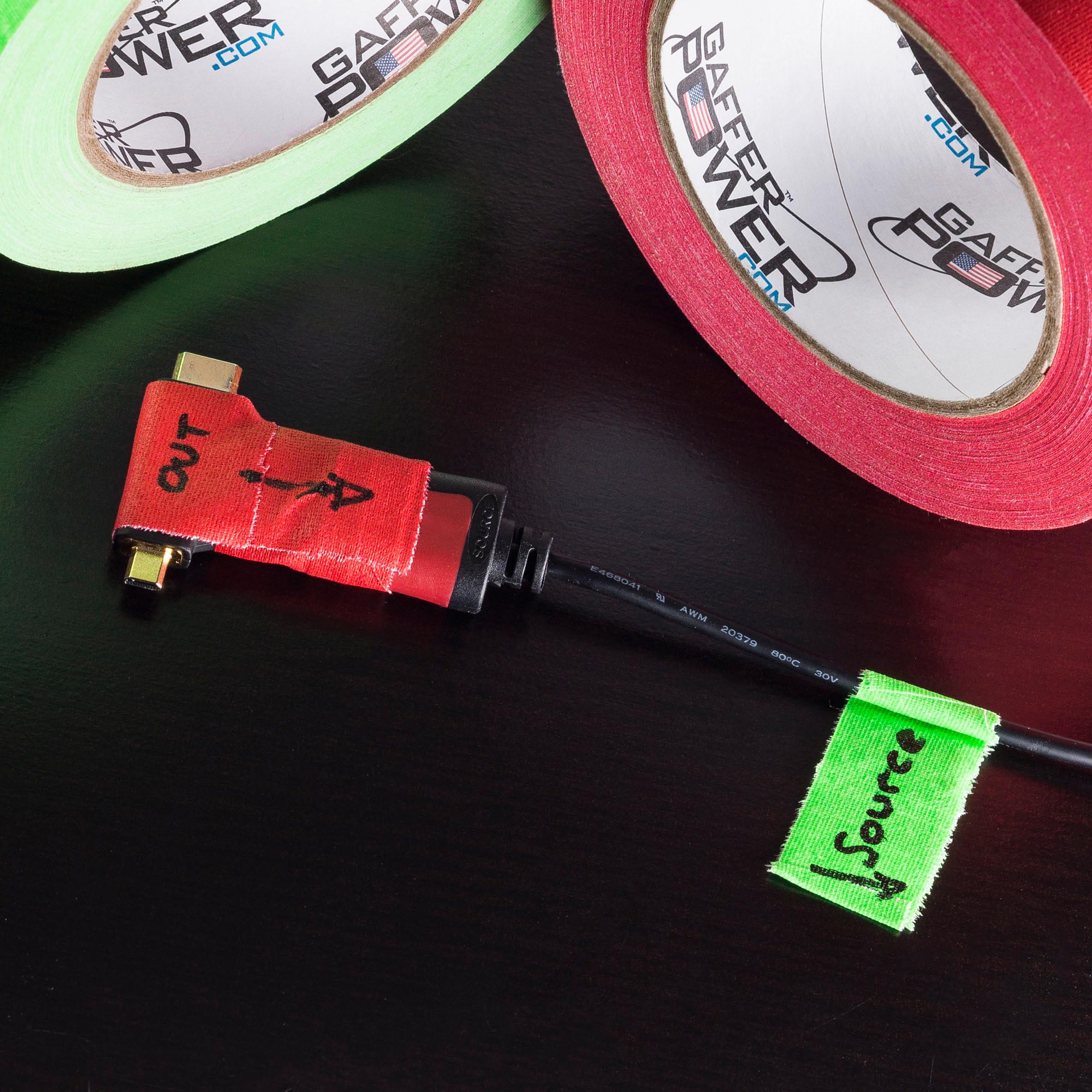 Gaffer Tape, 2 Inch x 30 Yards - Red – Gaffer Power